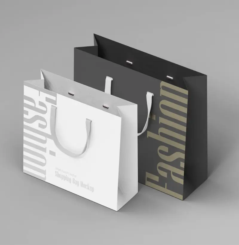 Single-Color Paper Bags – Prints48